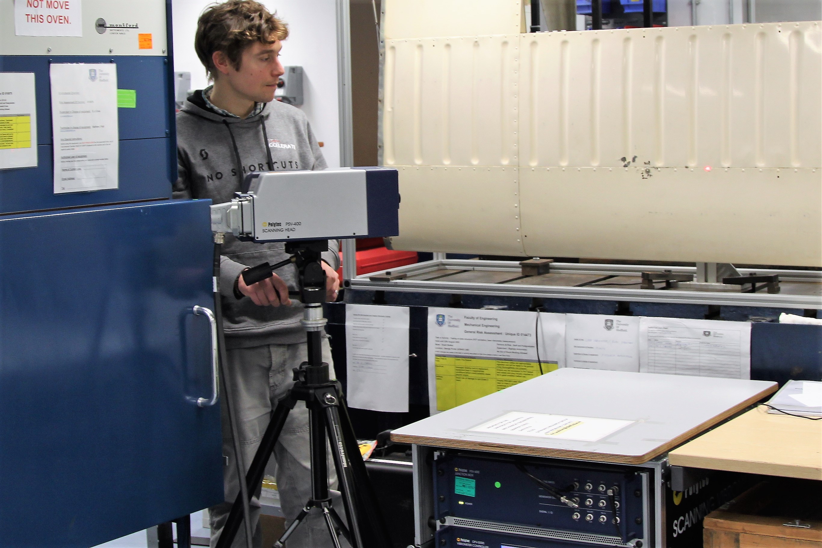 Polytec Scanning Laser Vibrometer | Dynamics Research Group